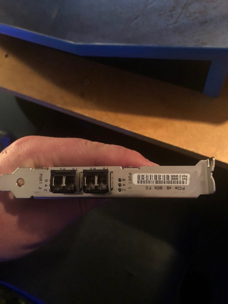 HP 489191-001 82Q 8GB DUAL PORT PCI-E FIBRE CHANNEL – The Chamber